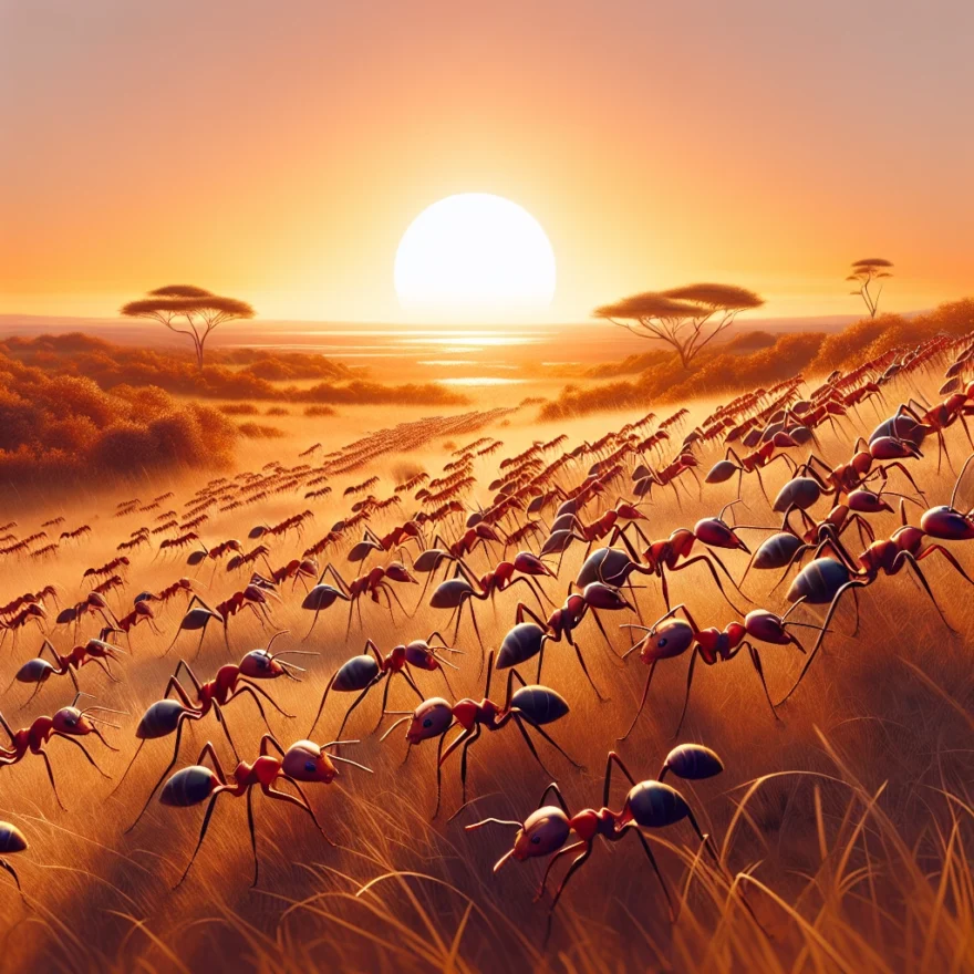 The Red Warriors: African Red Ants - Knowledge Voyager